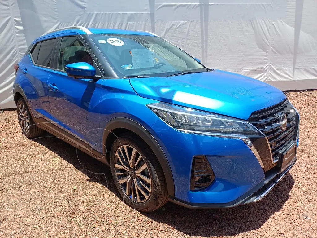 Nissan Kicks Platinum Aut usado (2023) color Azul Claro precio $470,000