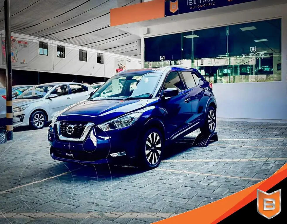 Nissan Kicks Advance Aut usado (2017) color Azul precio $269,900
