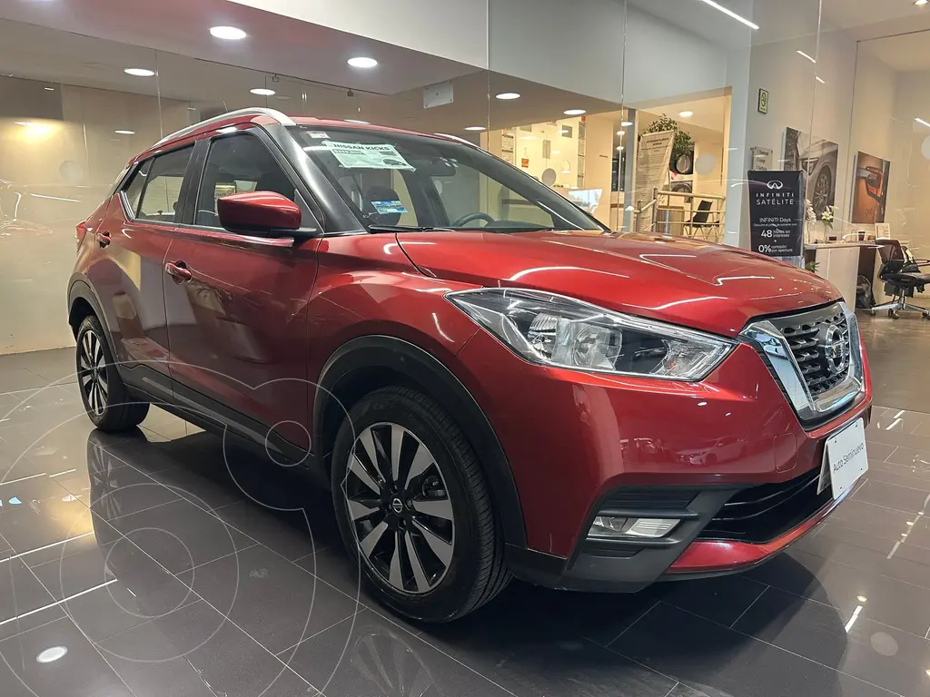 Nissan Kicks Advance Aut usado (2020) color Rojo Cobrizo precio $336,800