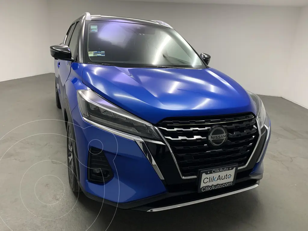 Nissan Kicks Platinum Aut usado (2021) color Azul precio $447,124