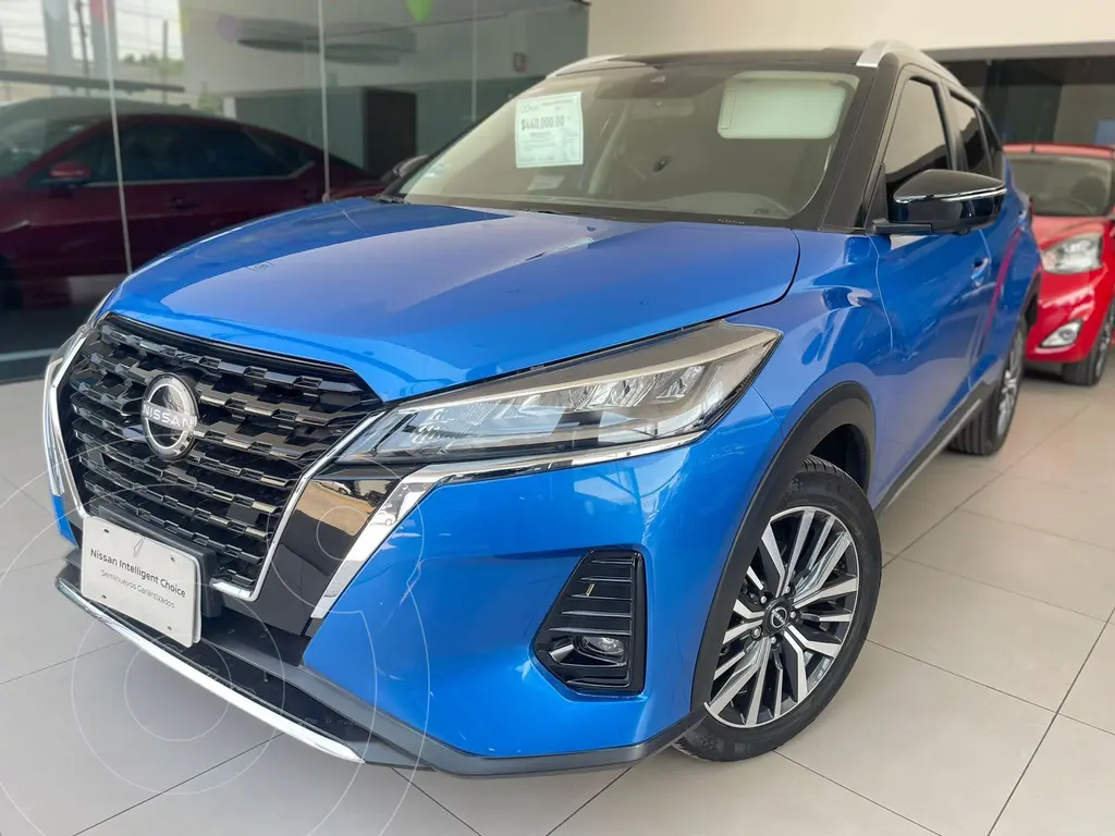 Nissan Kicks Platinum Aut usado (2023) color Azul precio $435,000
