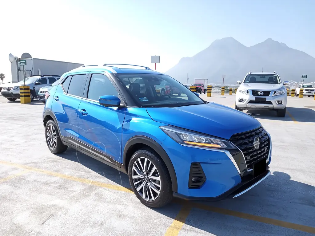 Nissan Kicks Platinum Aut usado (2021) color Azul precio $430,000