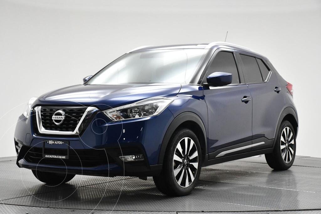 Nissan Kicks Advance Aut usado (2017) color Azul precio $294,500