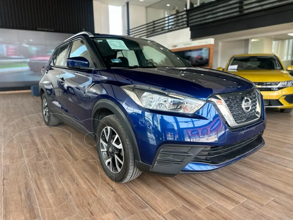 Nissan Kicks Sense usado (2020) color Azul precio $300,000