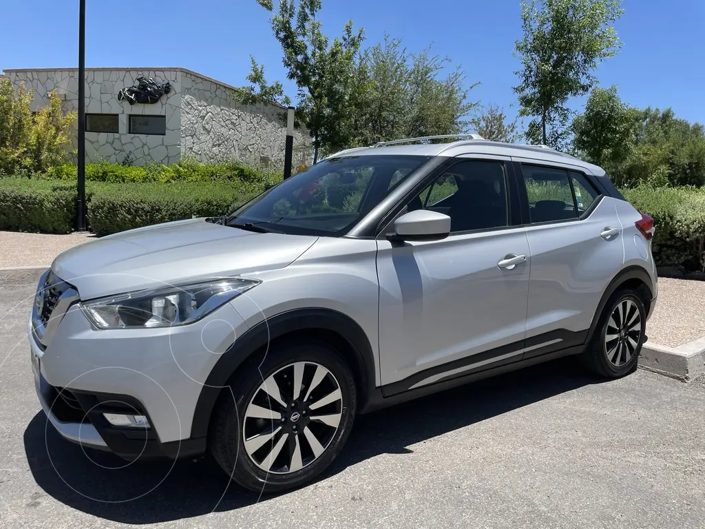 Nissan Kicks Advance Aut usado (2018) color Plata precio $280,000