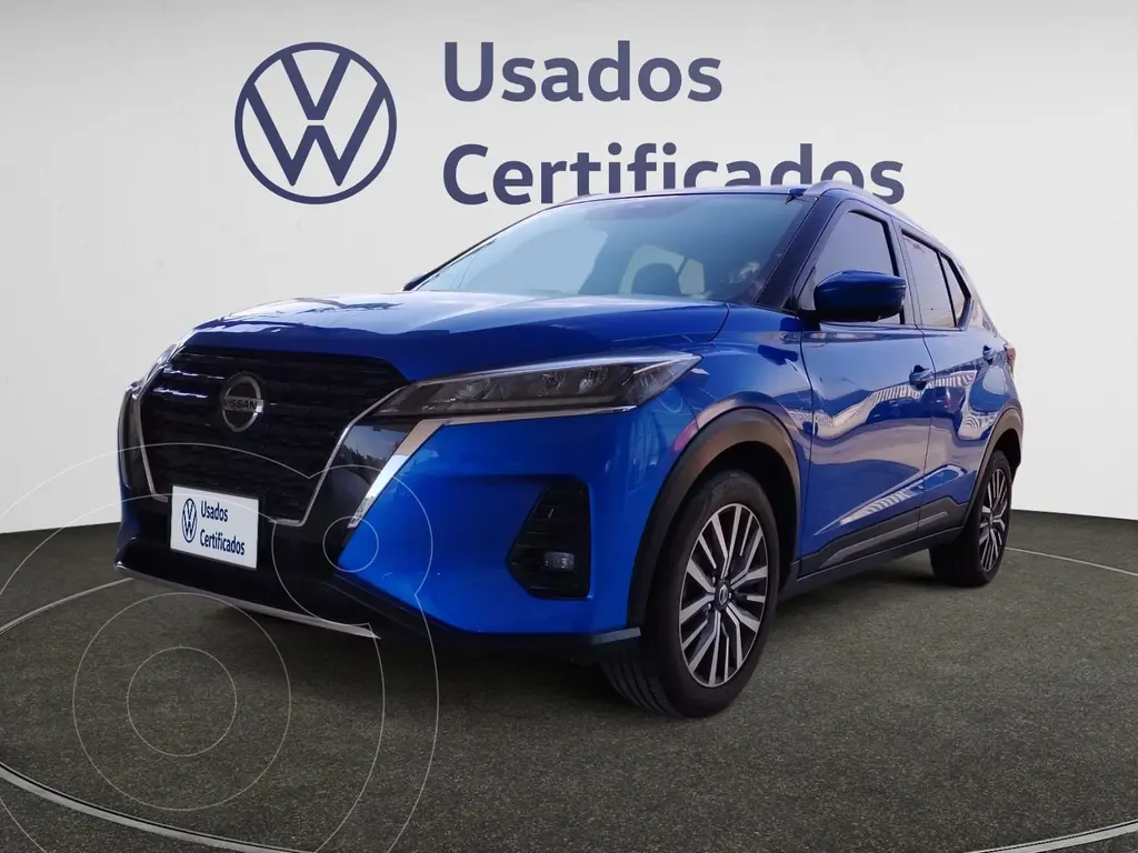 Nissan Kicks Platinum Aut usado (2021) color Azul precio $350,000