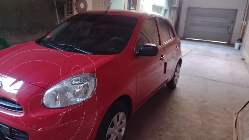 Nissan March Active usado (2016) color Rojo precio u$s10.000