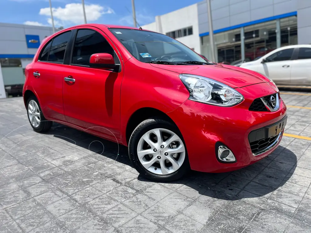 Nissan March Advance usado (2020) color Rojo precio $228,000