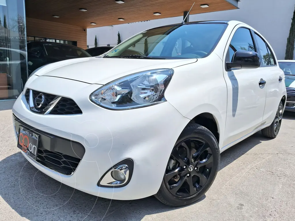 Nissan March Exclusive Aut usado (2020) color Blanco precio $253,000