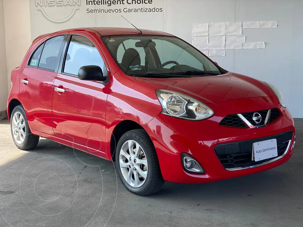 Nissan March Advance usado (2017) color Rojo precio $179,800