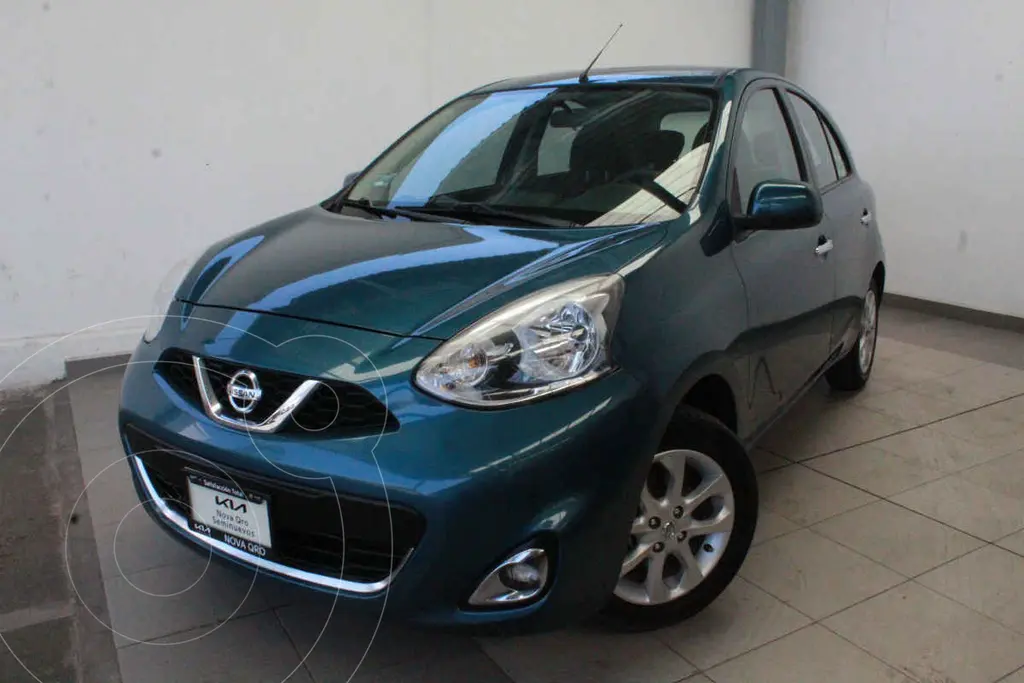 Nissan March Advance usado (2018) color Azul precio $201,960