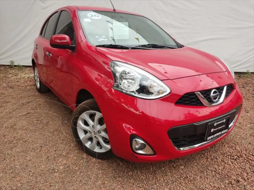 Nissan March Advance usado (2020) color Rojo precio $235,000