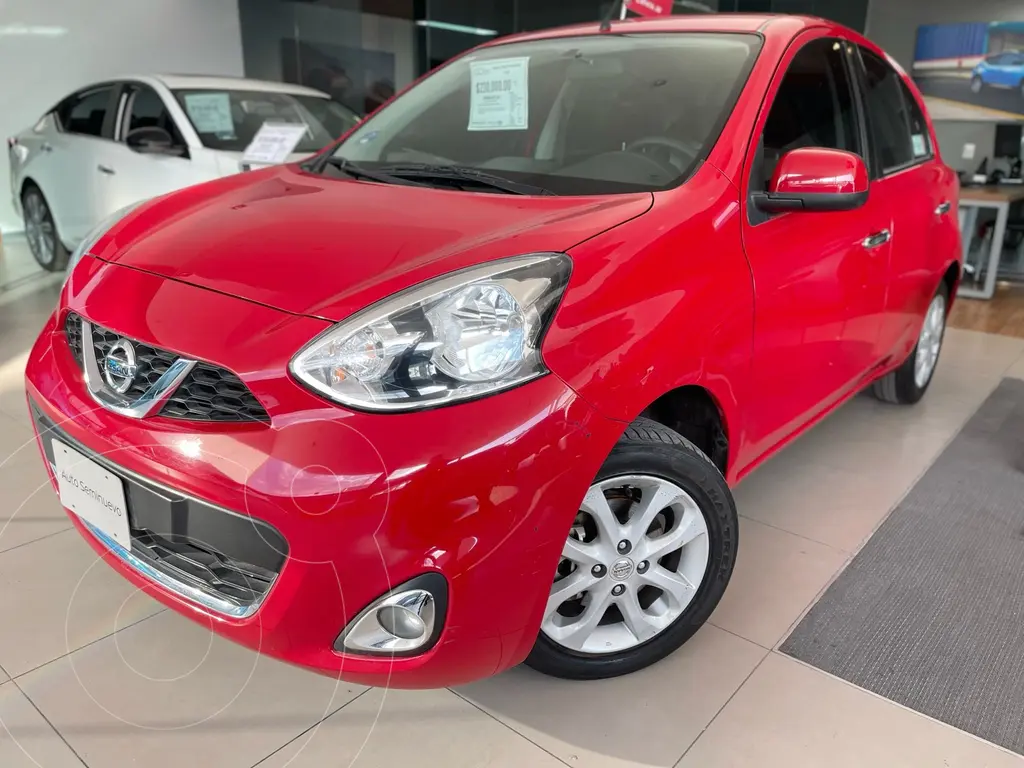 Nissan March Advance usado (2020) color Rojo precio $230,000