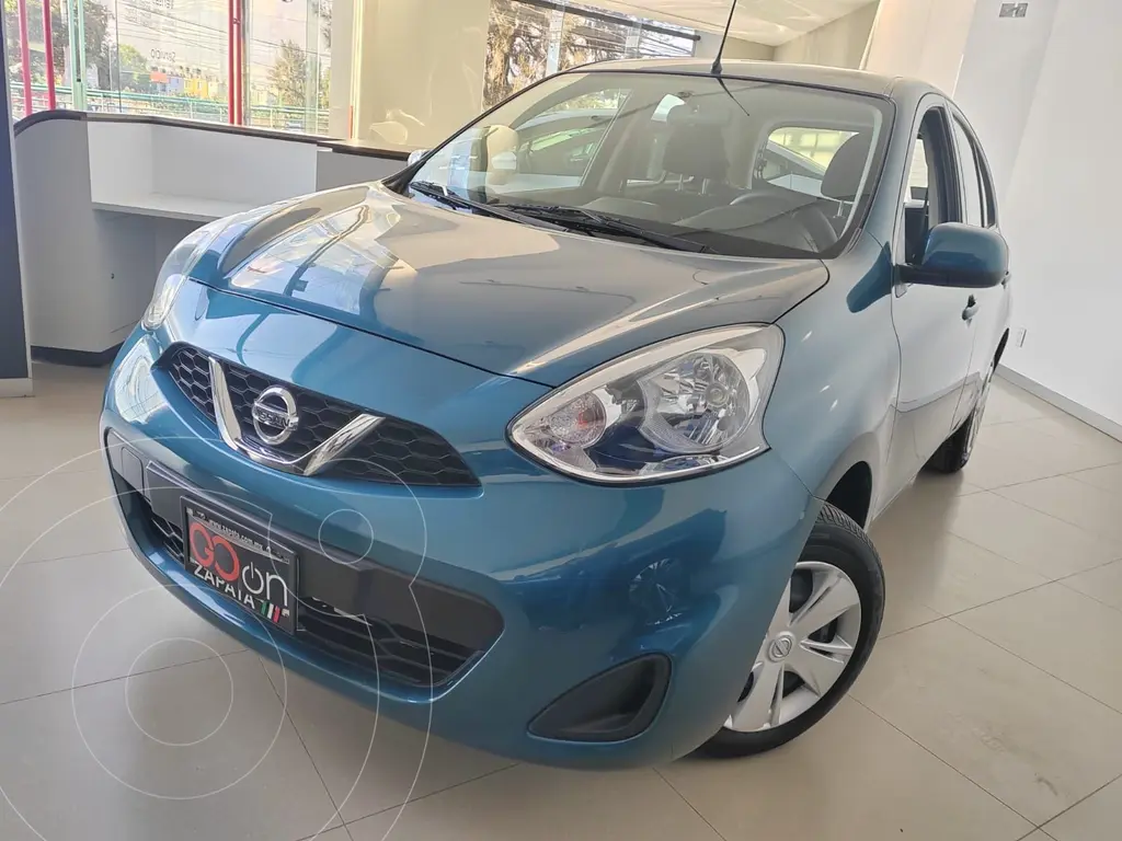 Nissan March Sense usado (2020) color Azul precio $220,000