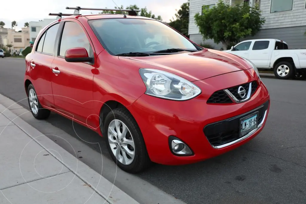 Nissan March Advance Aut usado (2017) color Rojo precio $159,000