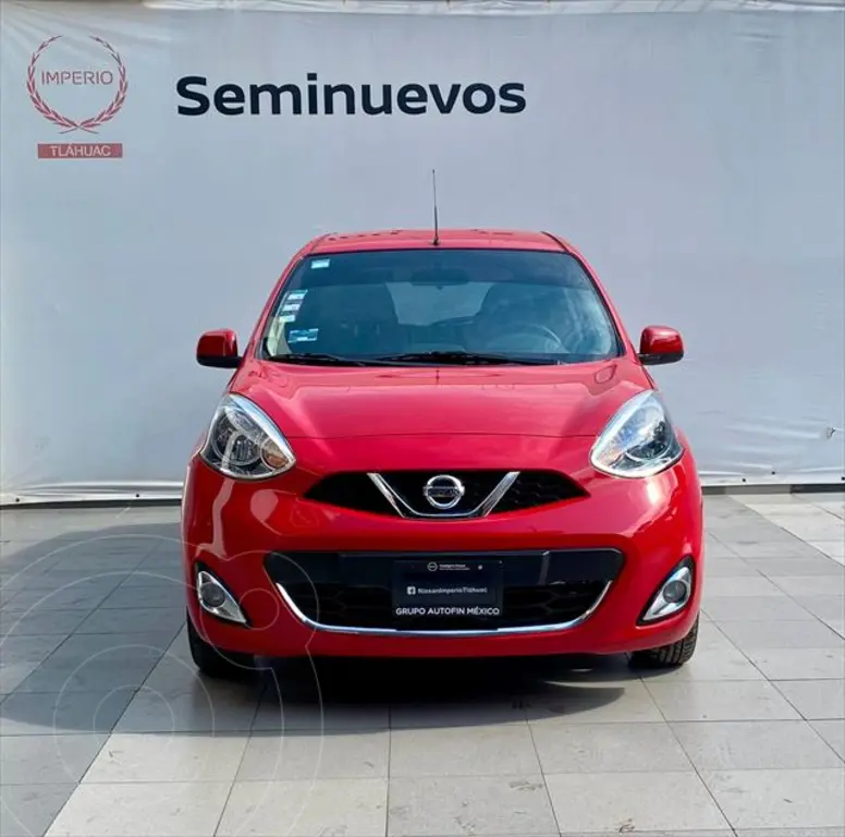 Nissan March Advance usado (2020) color Rojo precio $245,000