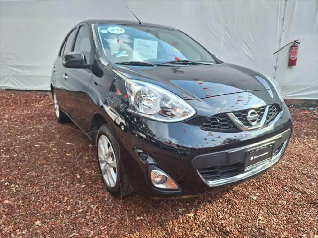 Nissan March Advance usado (2020) color Negro precio $235,000