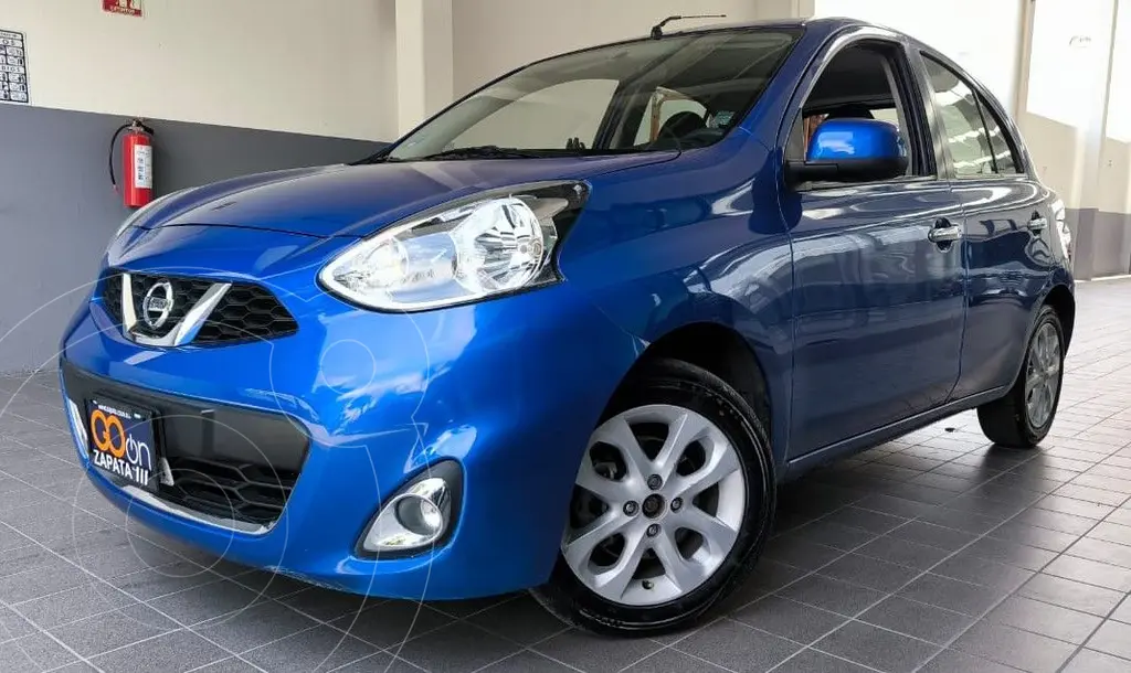 Nissan March Advance usado (2020) color Azul precio $240,000