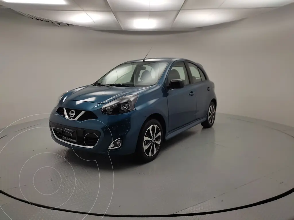 Nissan March SR NAVI usado (2020) color Azul precio $275,000