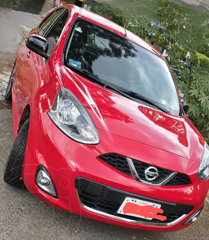 Nissan March SR NAVI usado (2019) color Rojo precio $176,000