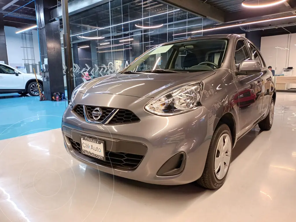 Nissan March Sense usado (2020) color Gris precio $209,000