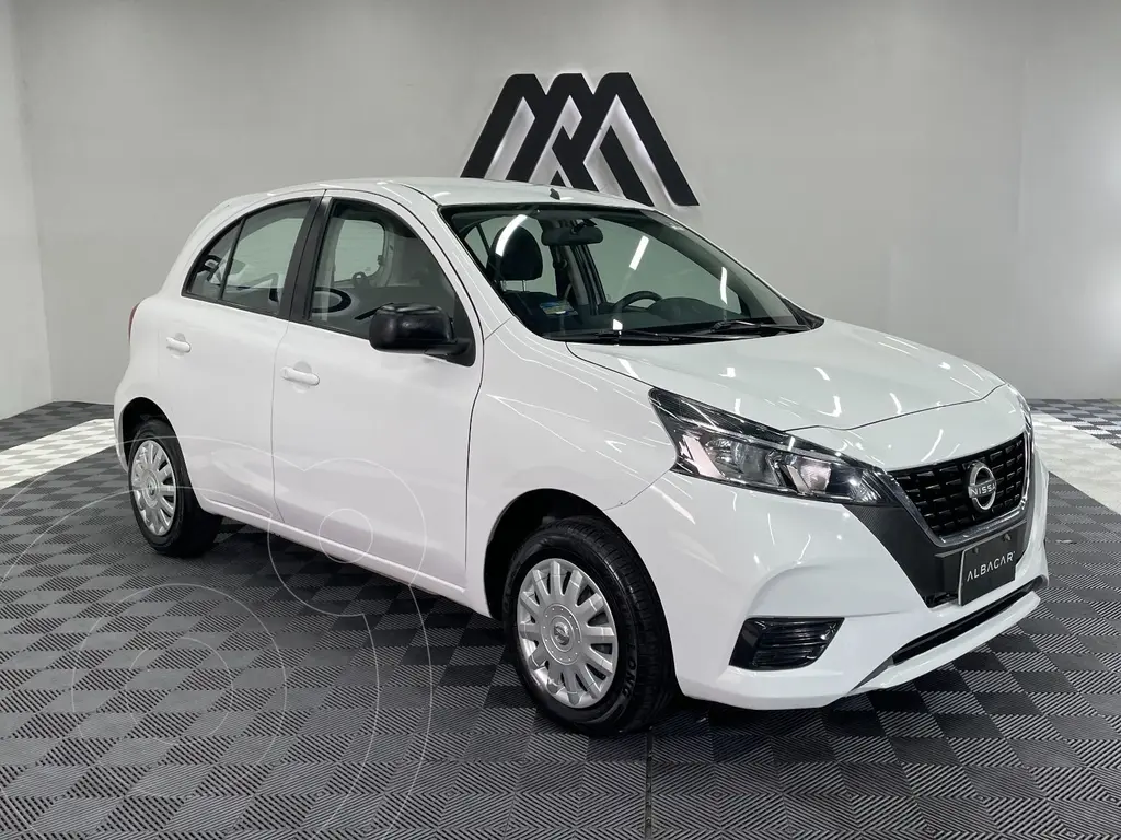 Nissan March Sense Aut usado (2022) color Blanco precio $238,999