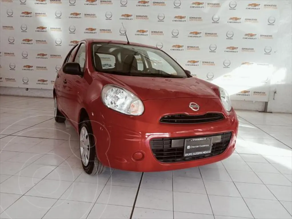 Nissan March Active usado (2020) color Rojo precio $175,000