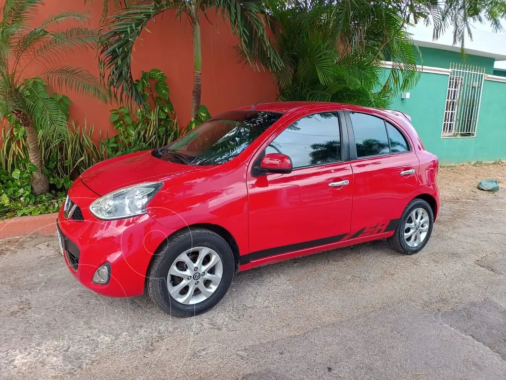 Nissan March Advance usado (2016) color Rojo precio $163,000