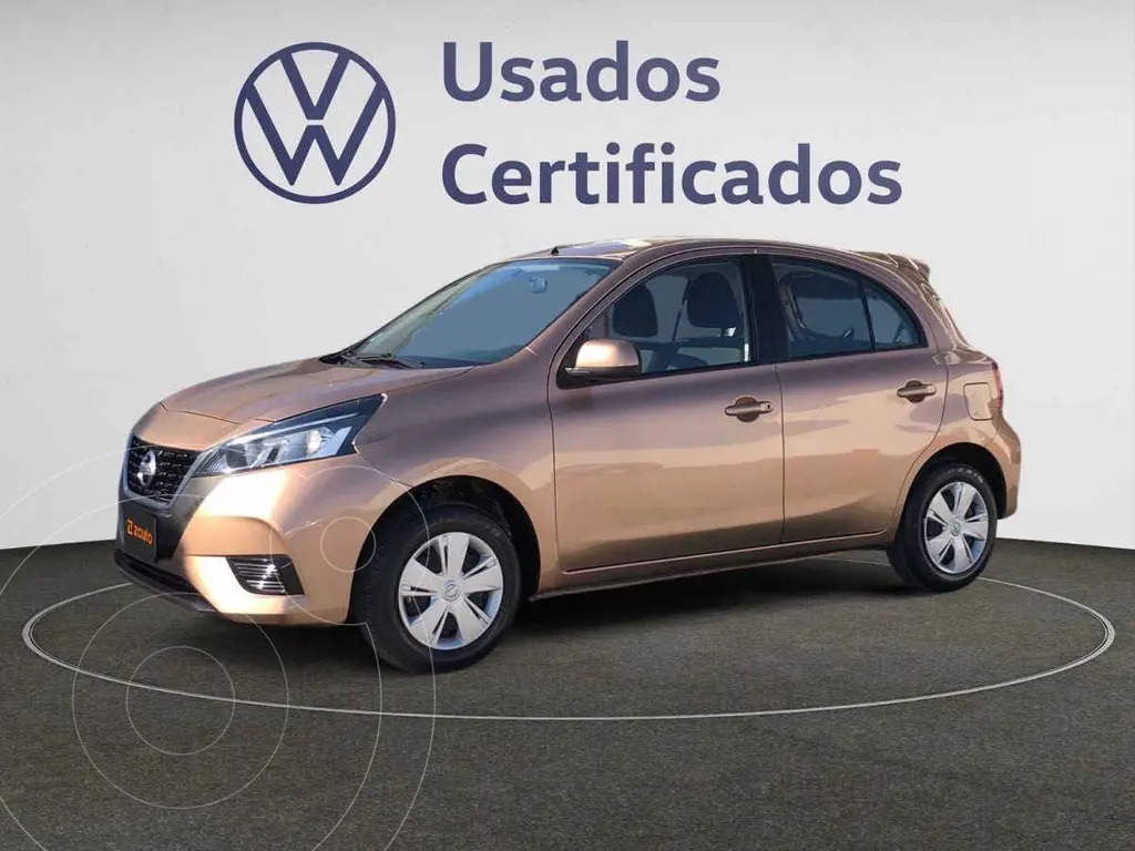 Nissan March Sense usado (2021) color Dorado precio $235,900