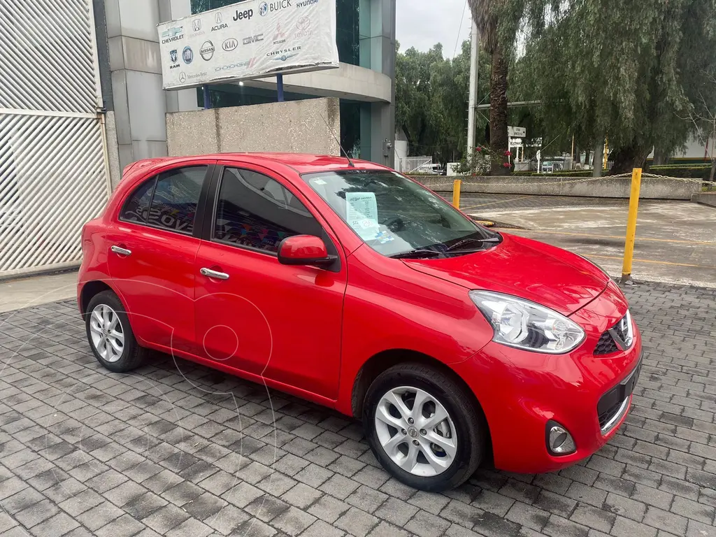 Nissan March Advance usado (2019) color Rojo precio $225,000