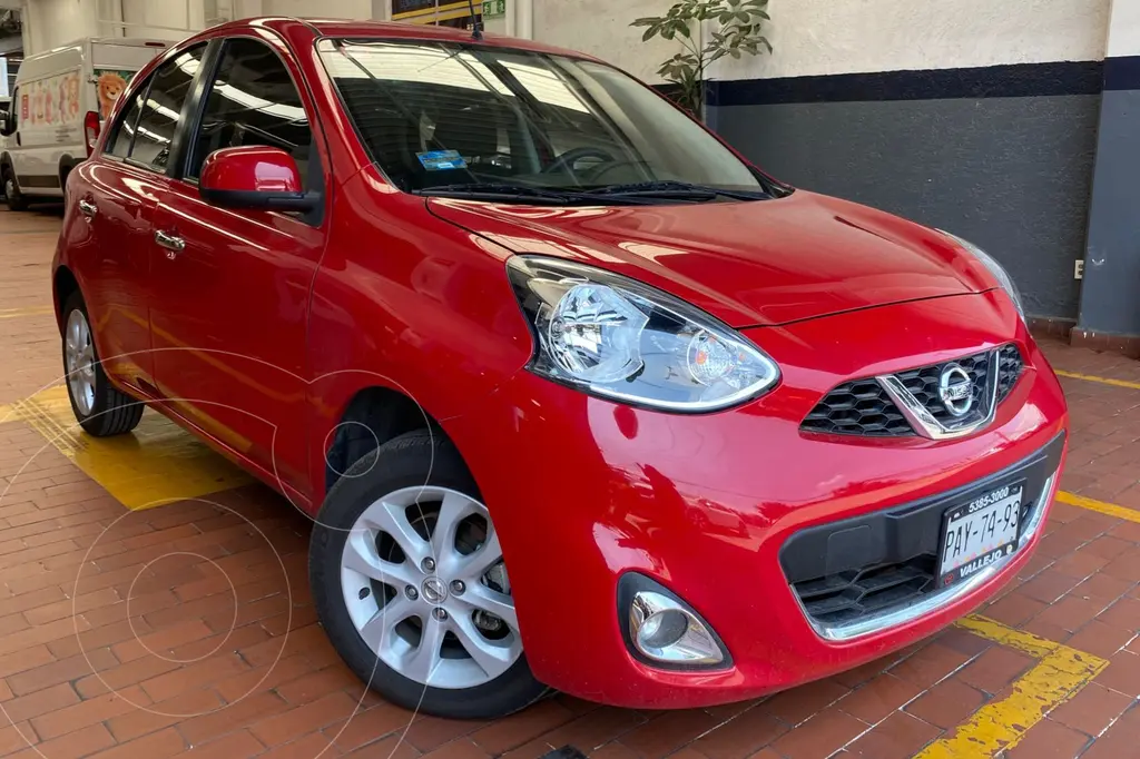 Nissan March Advance usado (2020) color Rojo precio $239,000