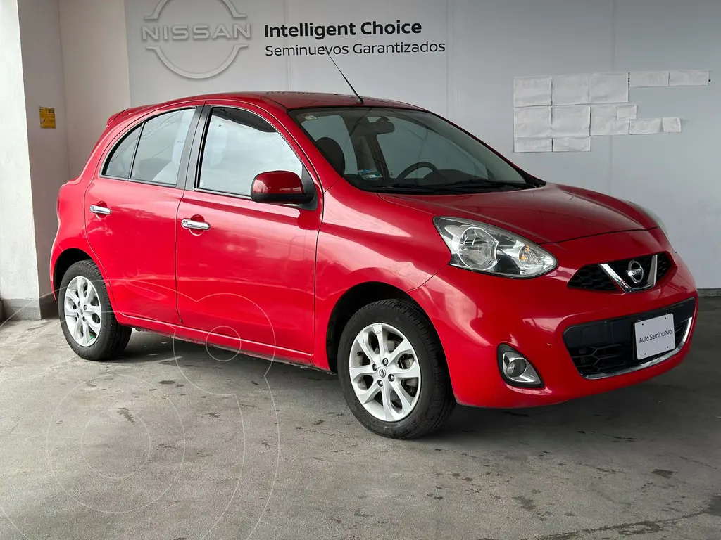 Nissan March Advance usado (2017) color Rojo precio $185,800