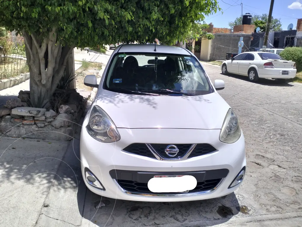 Nissan March Advance Aut usado (2018) color Blanco precio $188,000