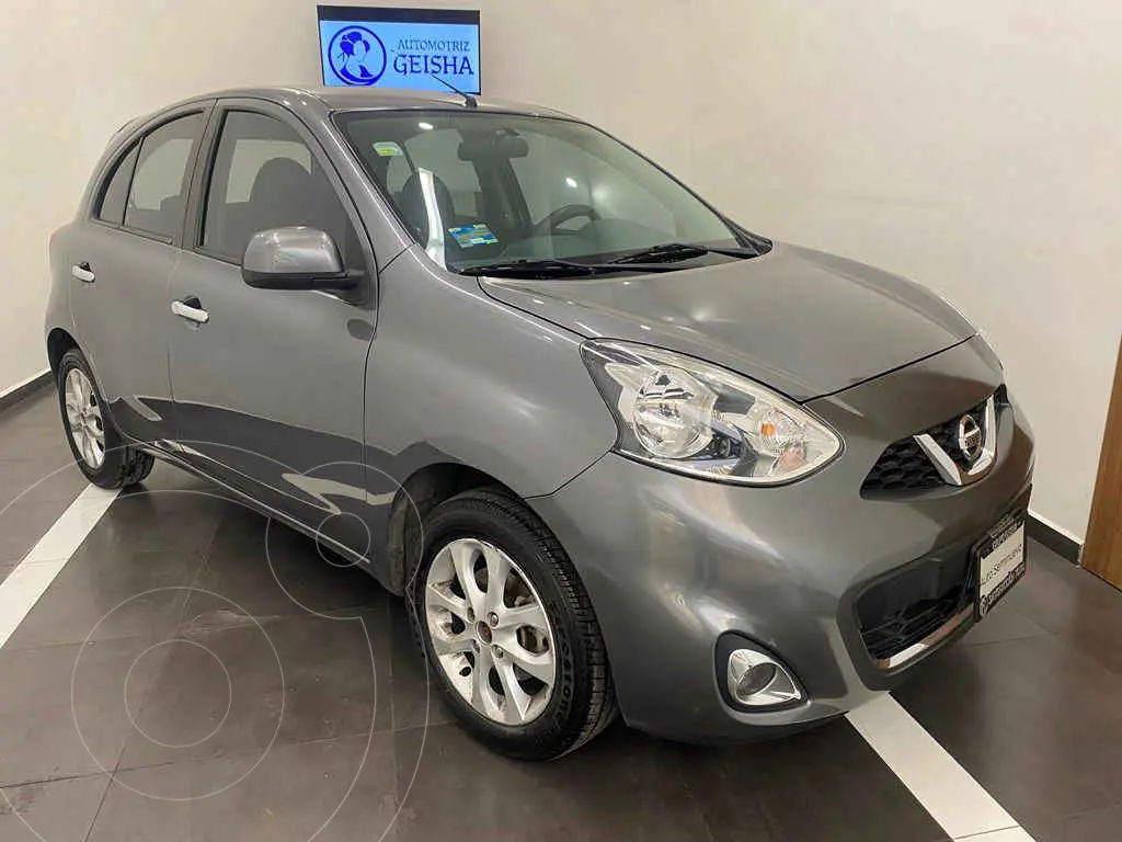 Nissan March Advance usado (2018) color Gris precio $199,000