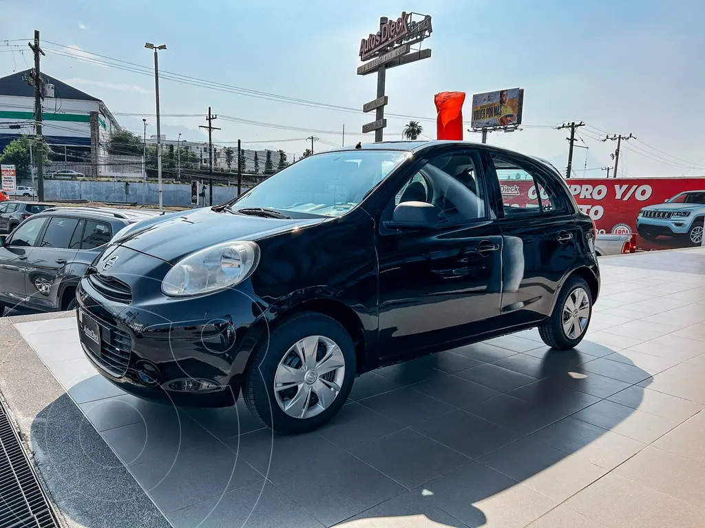 Nissan March Active usado (2015) color Negro precio $145,000