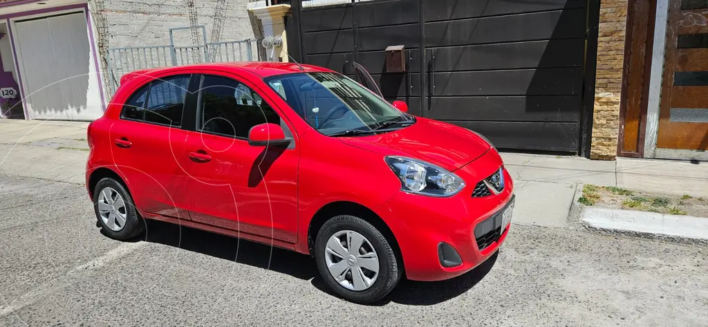 Nissan March Sense usado (2015) color Rojo precio $112,000