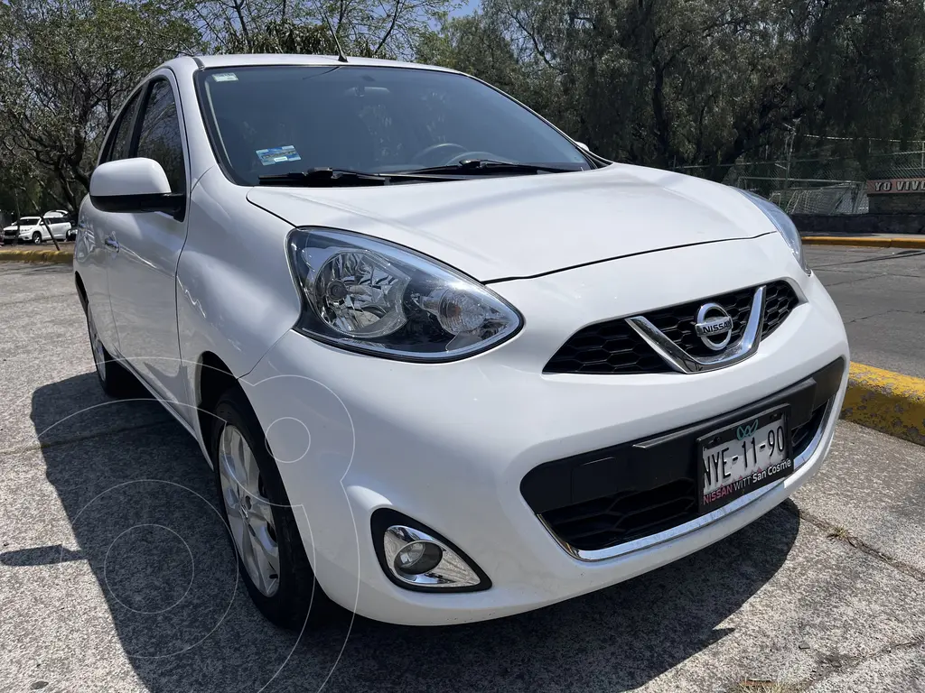 Nissan March Advance usado (2020) color Blanco precio $220,000