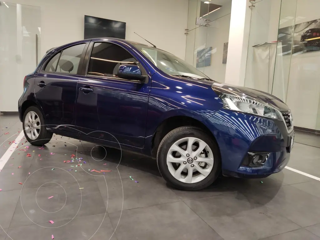 Nissan March Advance usado (2021) color Azul precio $265,000