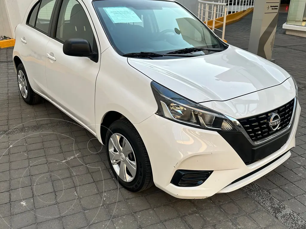 Nissan March Sense Aut usado (2022) color Blanco precio $235,000