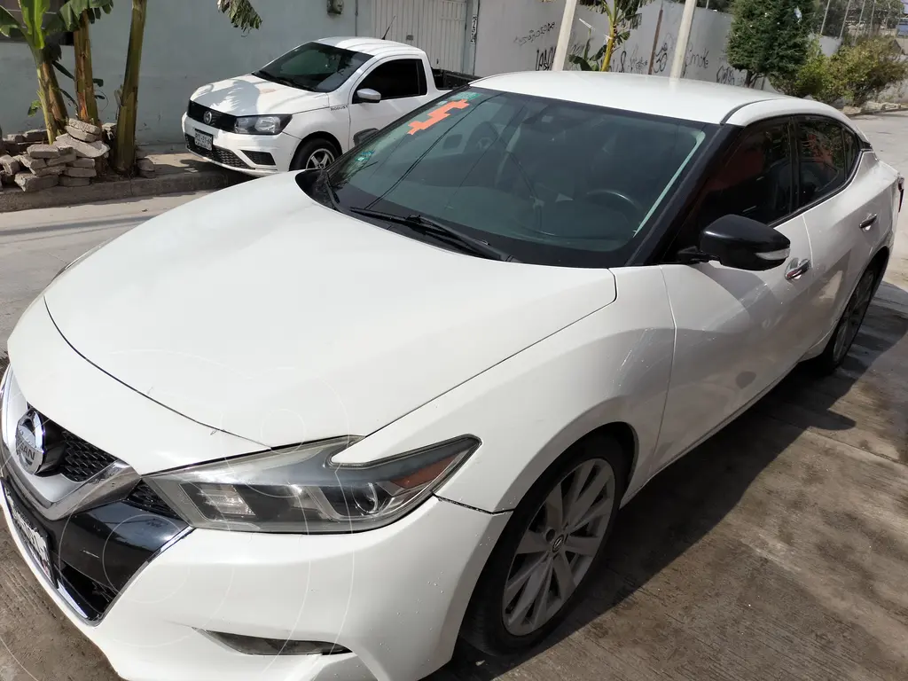 Nissan Maxima 3.5 Advance usado (2016) color Blanco precio $230,000