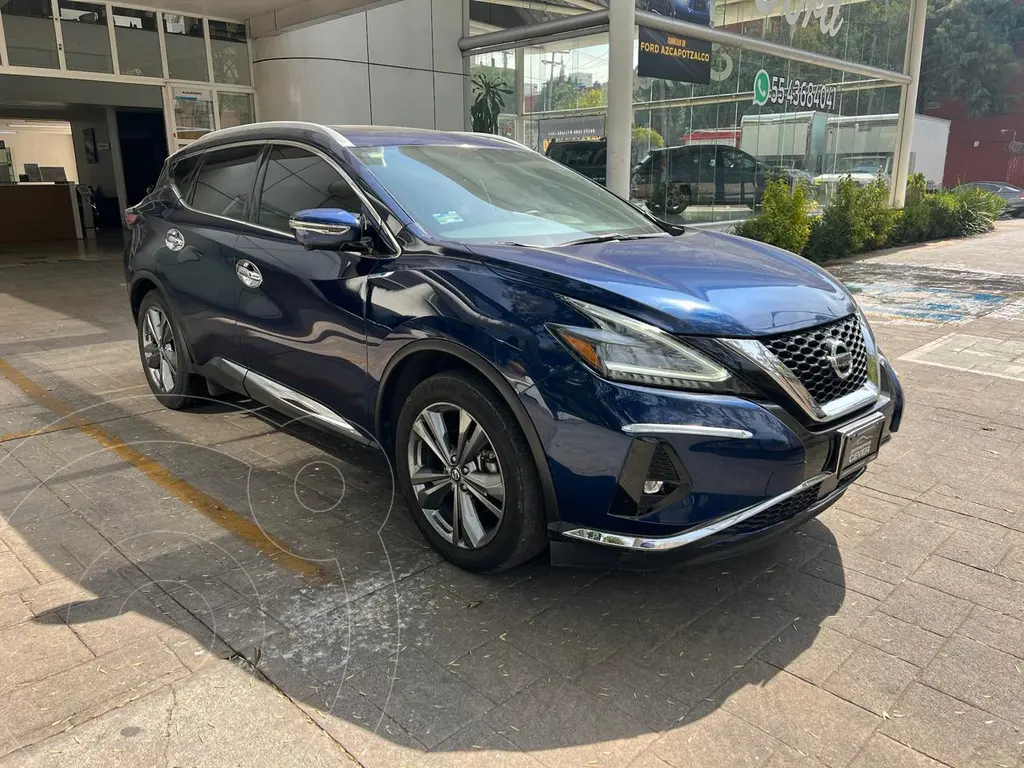 Nissan Murano Exclusive AWD usado (2020) color Azul precio $475,000