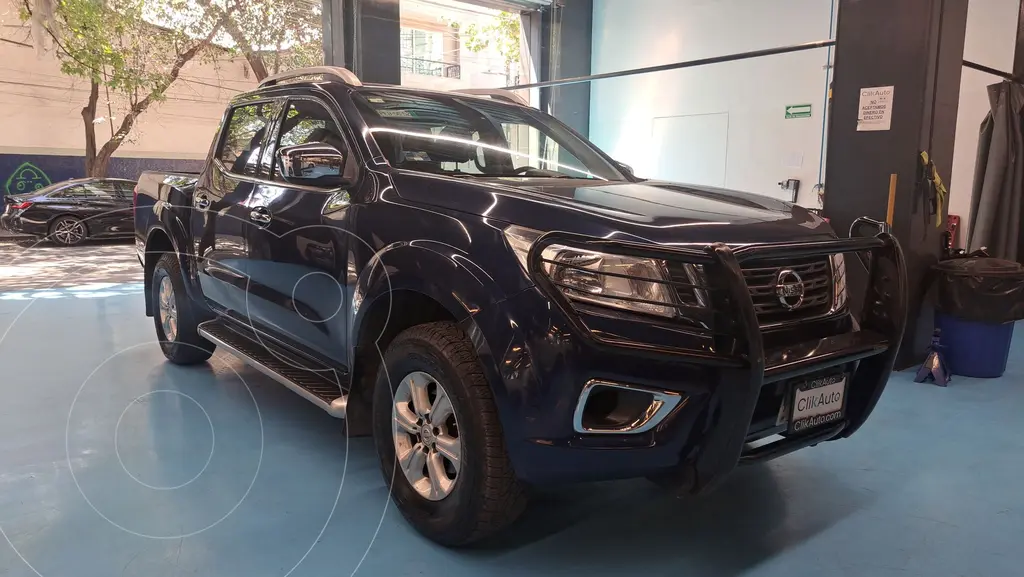 Nissan NP300 Frontier LE A/A usado (2018) color Azul precio $335,000