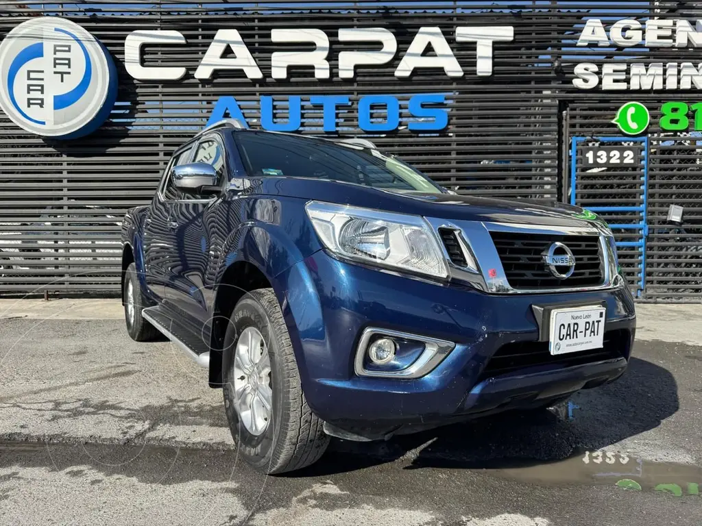 Nissan NP300 Frontier LE A/A usado (2019) color Azul precio $379,000