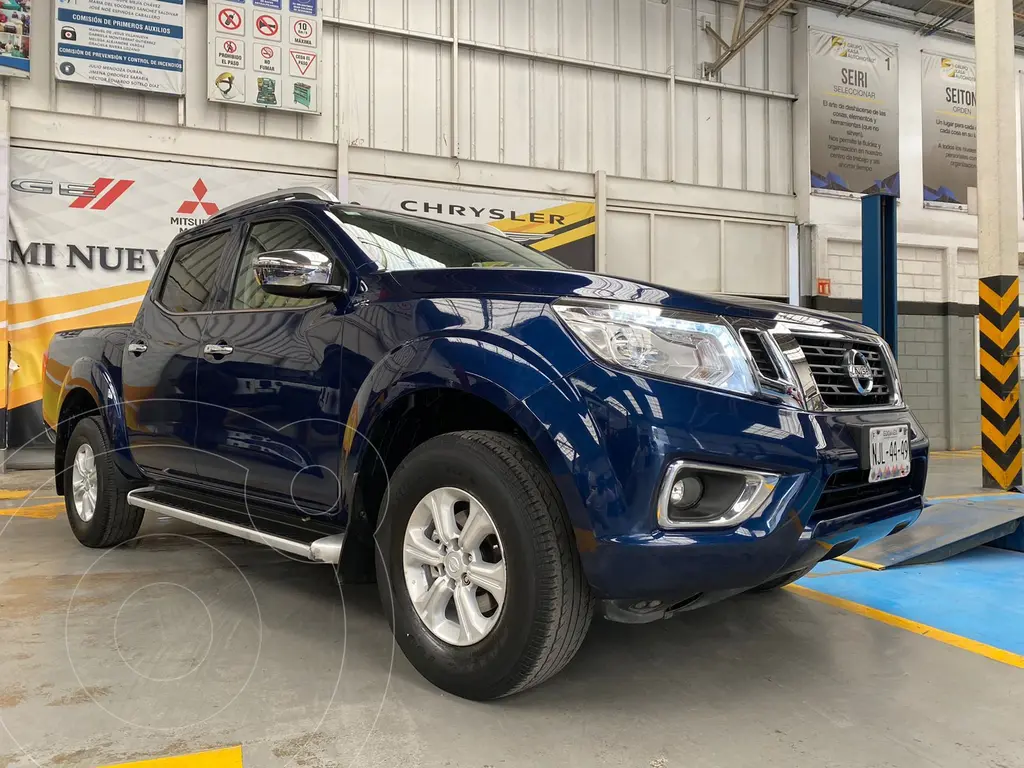 Nissan NP300 Frontier LE A/A usado (2019) color Azul precio $420,000