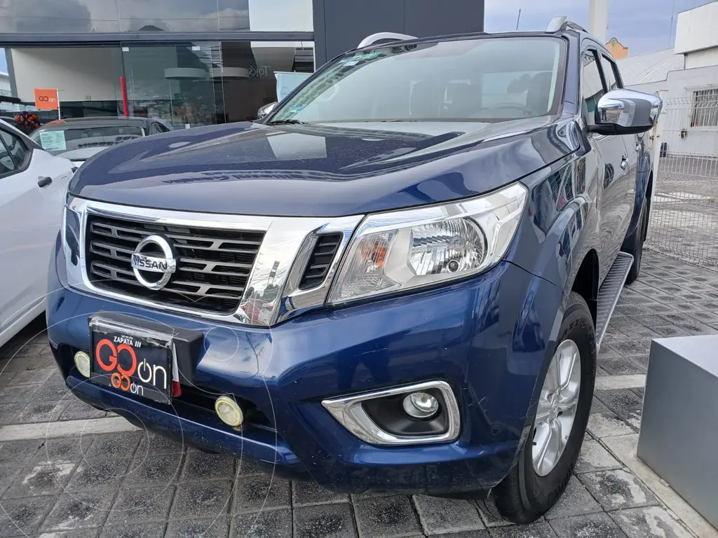 Nissan NP300 Frontier LE A/A usado (2019) color Azul Marino precio $385,000