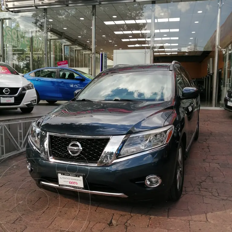 Nissan Pathfinder Exclusive usado (2015) color Azul precio $349,000