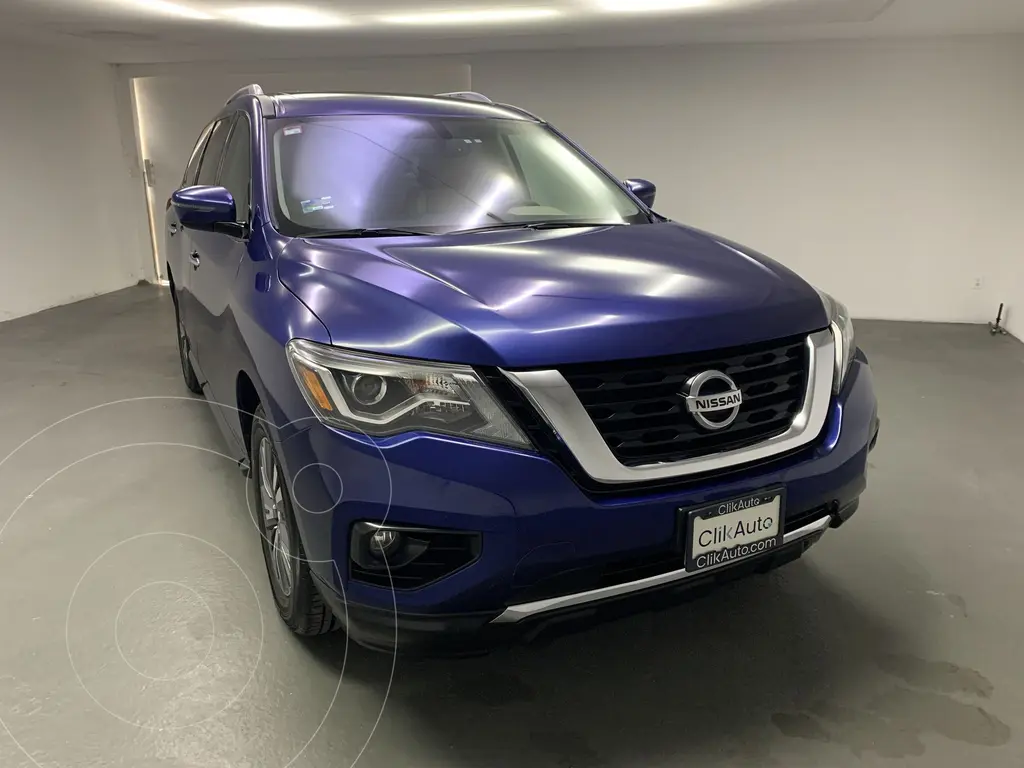 Nissan Pathfinder Advance usado (2017) color Azul precio $405,125