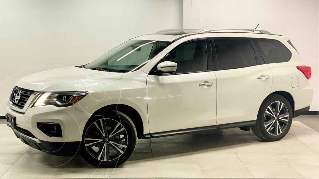 Nissan Pathfinder Exclusive 4x4 usado (2018) color Blanco precio $588,000