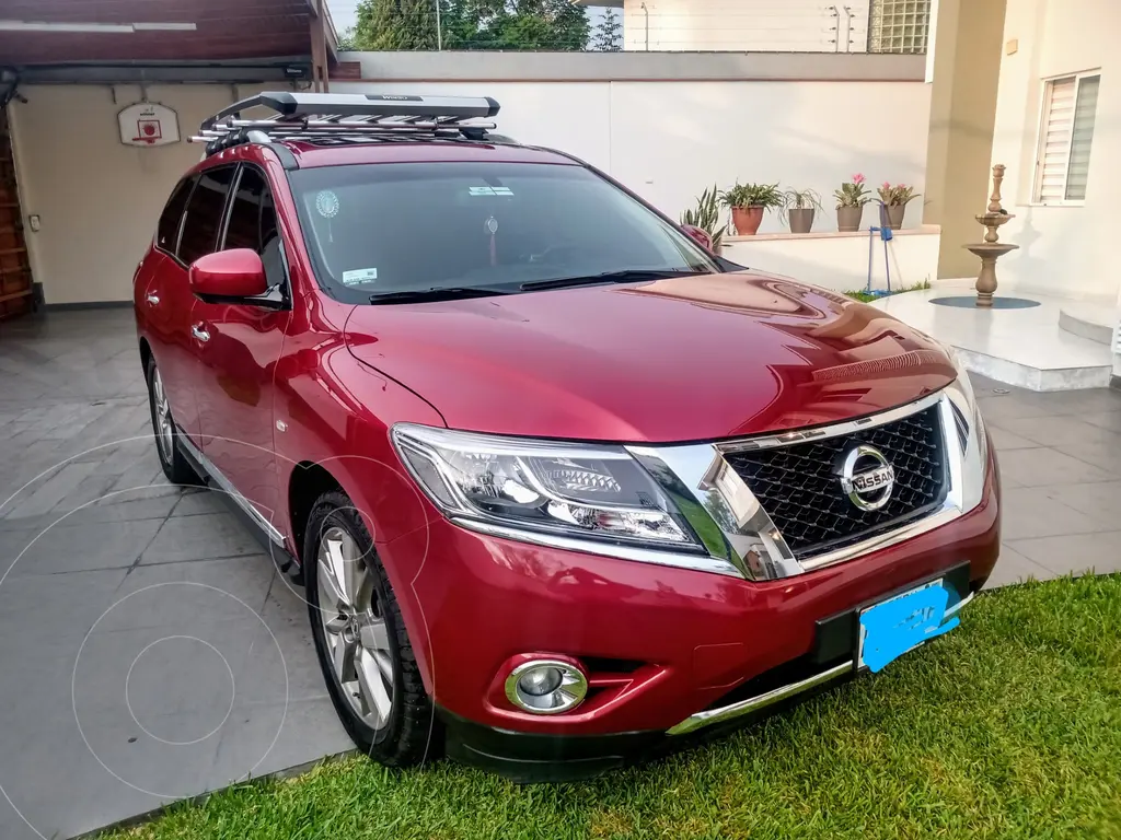 Nissan Pathfinder 3.5L GSL Exclusive usado (2015) color Rojo precio u ...