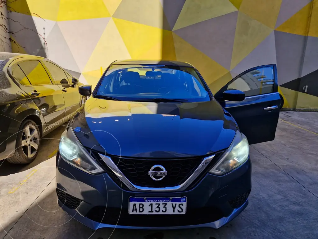 Nissan Sentra Advance Pure Drive usado (2017) color Azul Orion precio ...